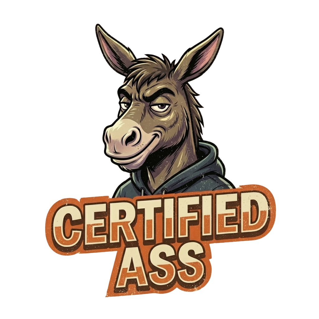 Humorous Achievement Awards & Certificates | AssAwards